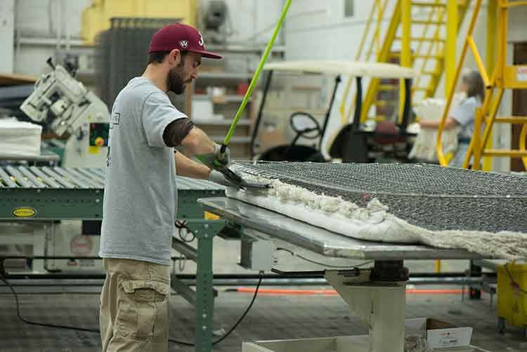 The Manufacturing Process of a $109 Mattress